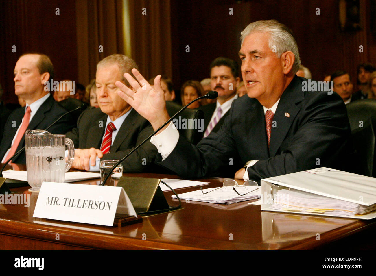 Exxon mobile ceo rex tillerson hi-res stock photography and images - Alamy