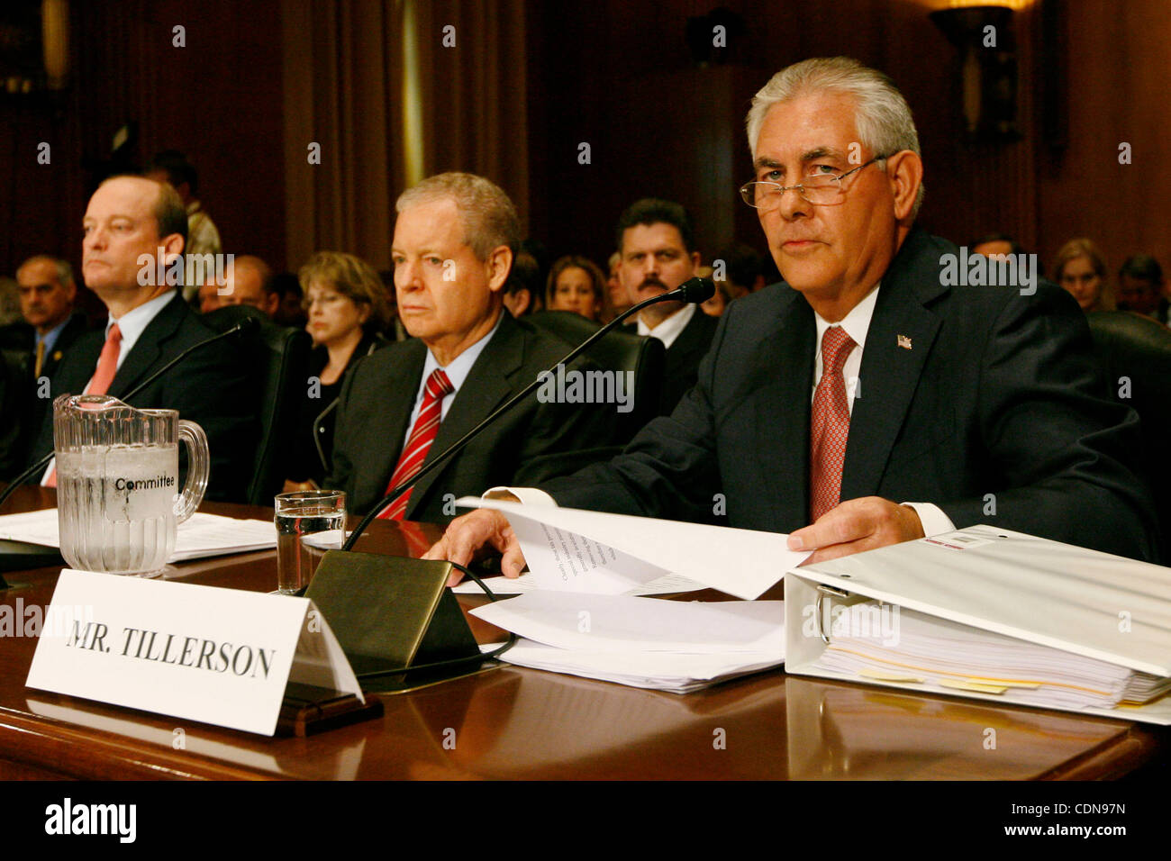 Exxon mobile ceo rex tillerson hi-res stock photography and images - Alamy