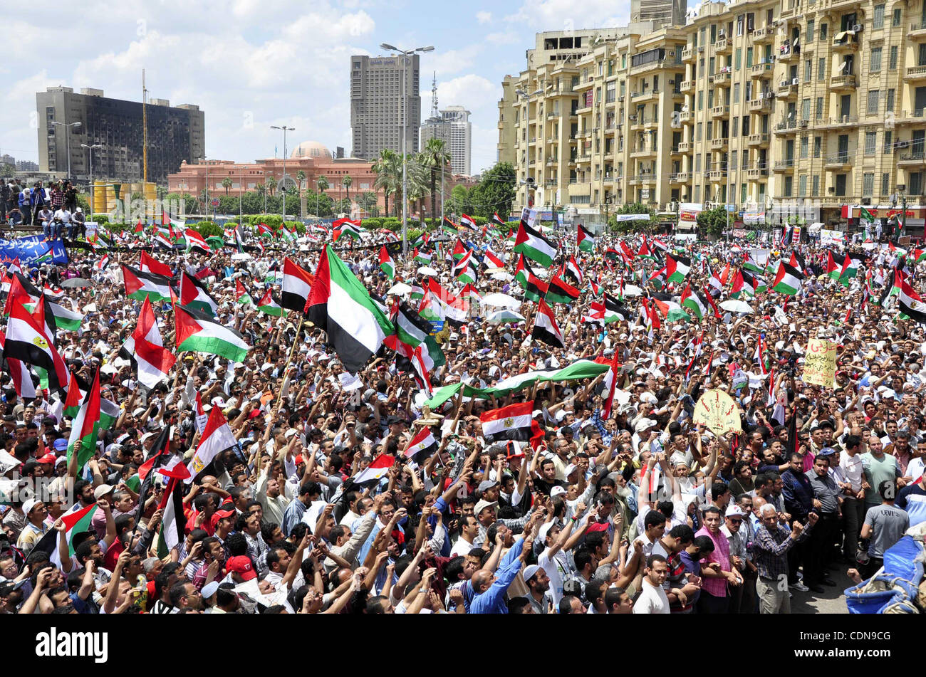 May 13, 2011 - Cairo, Egypt - Egyptians rally in Cairo's Tahrir Square ...