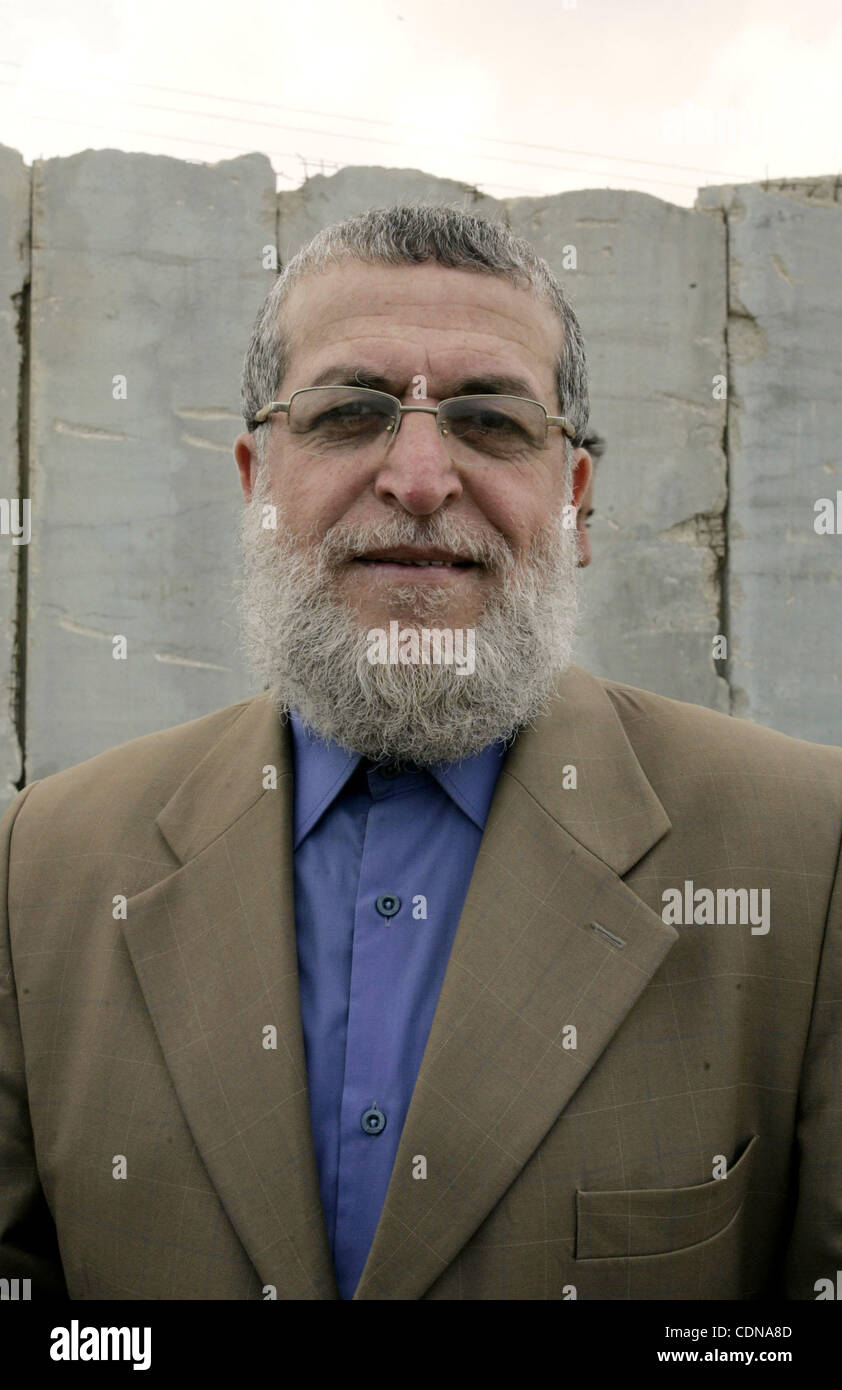 Palestinian Senior Jihad Islamic leader, Nafez Azzam participates in a ...