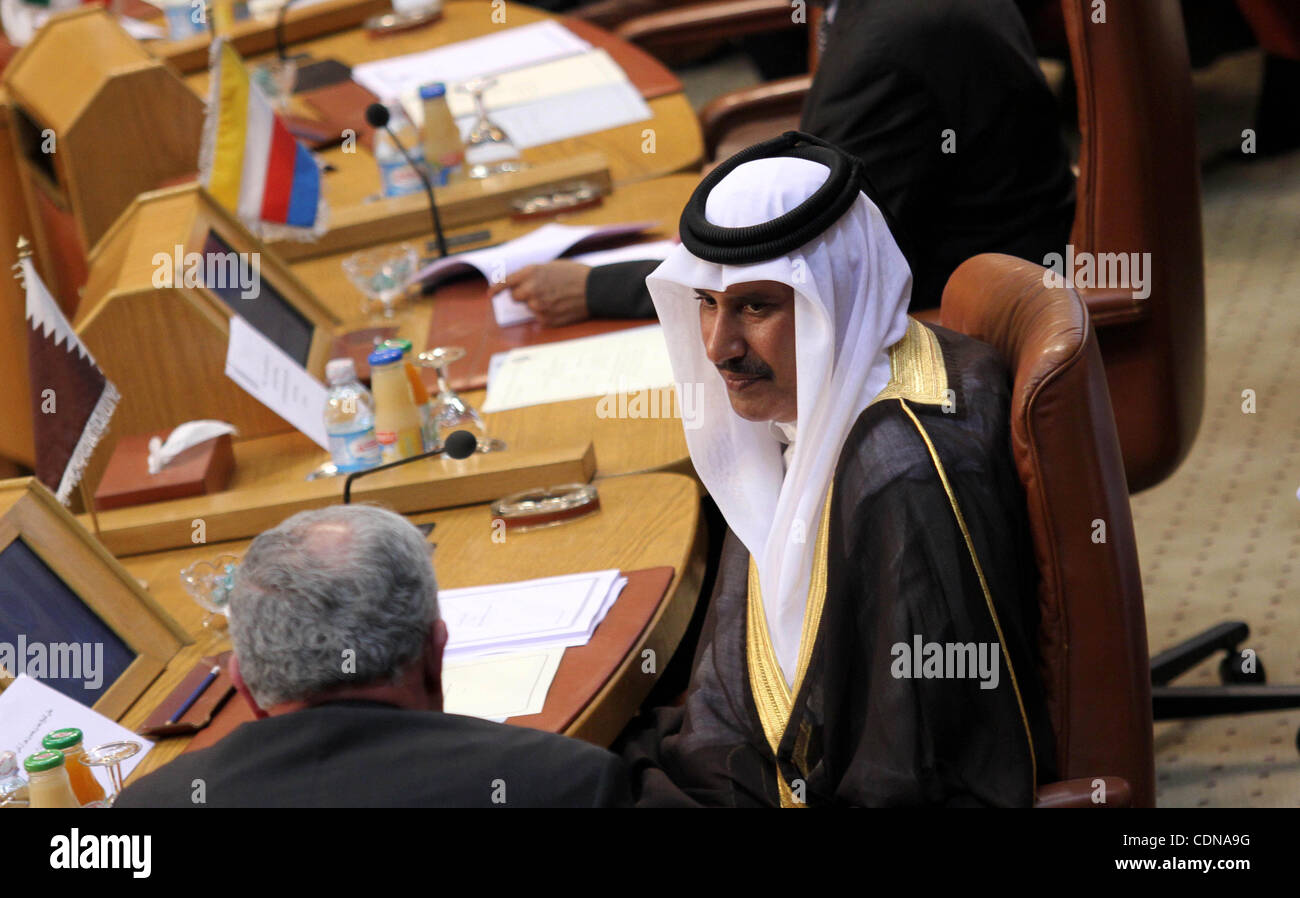 Qatari Premier and Foreign Minister Sheikh Hamad bin Jassem al-Thani ...