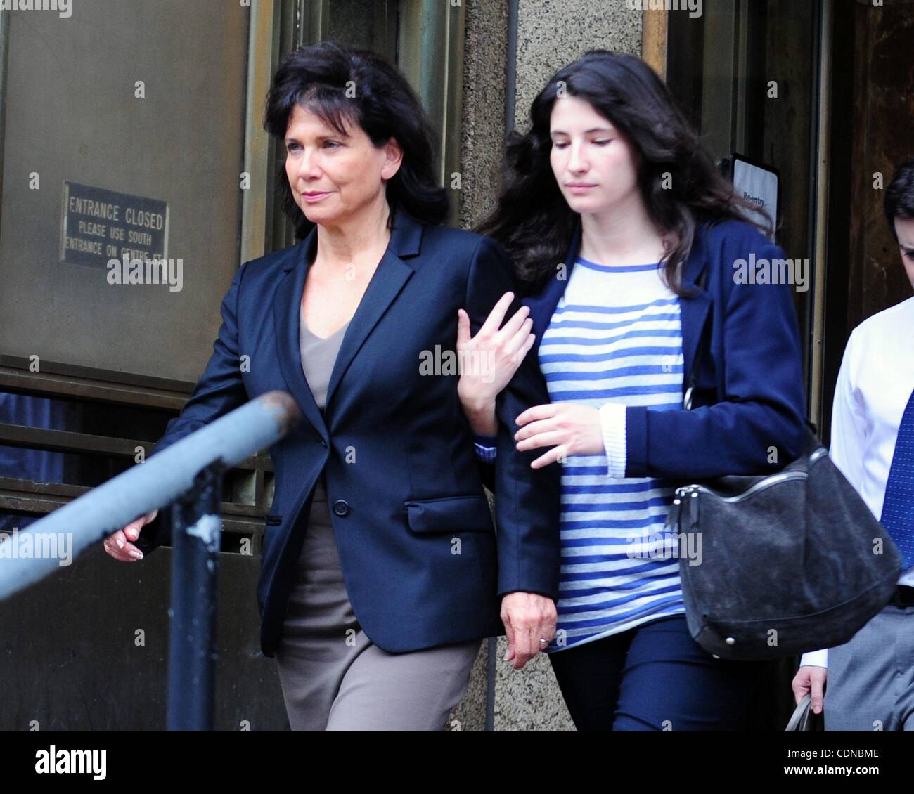 May 19, 2011 - Manhattan, New York, U.S. - ANNE SINCLAIR (L), wife of ...