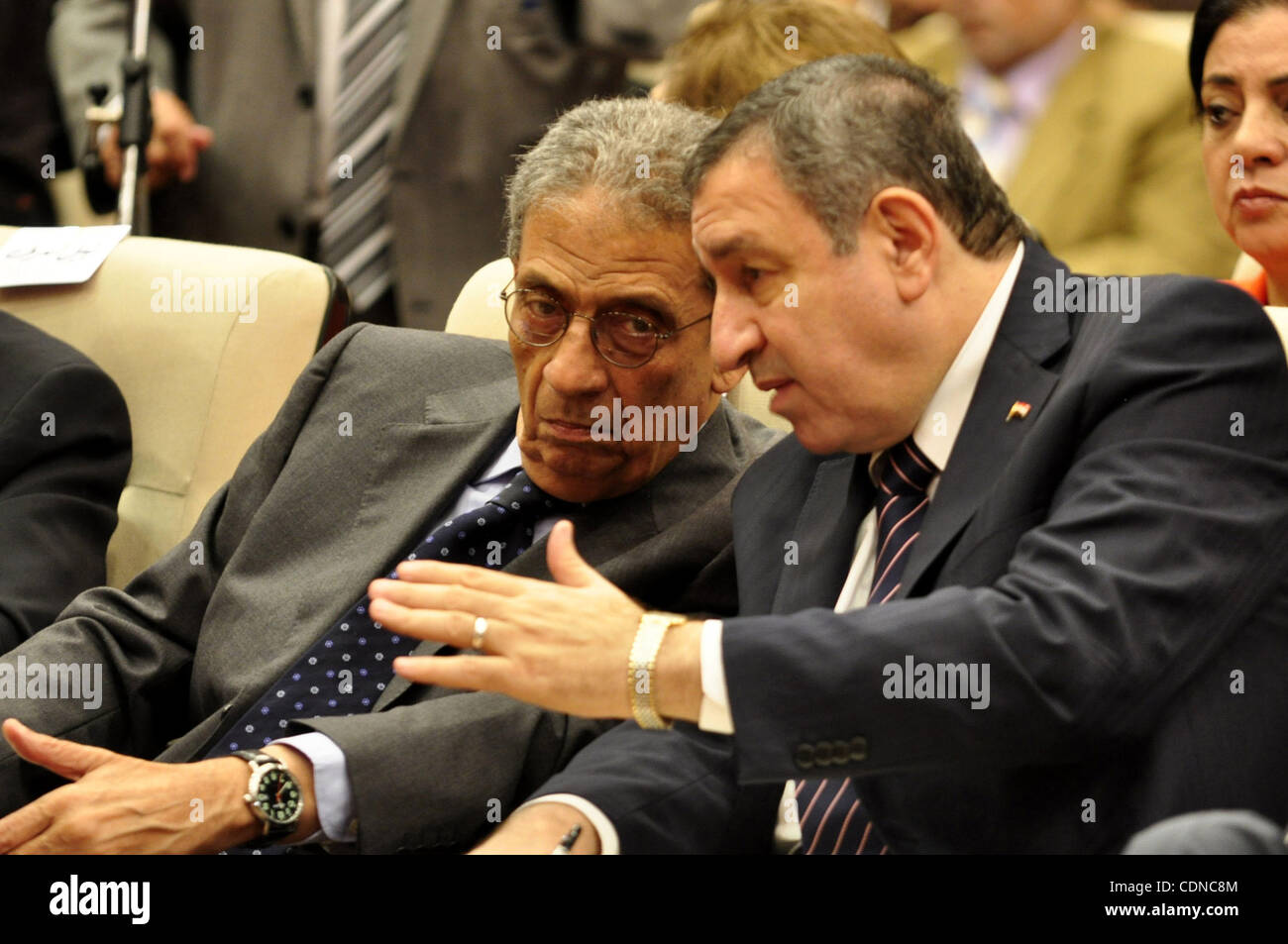 May 21, 2011 - Cairo, Egypt - Egyptian Prime Minister ISSAM SHARAF and ...