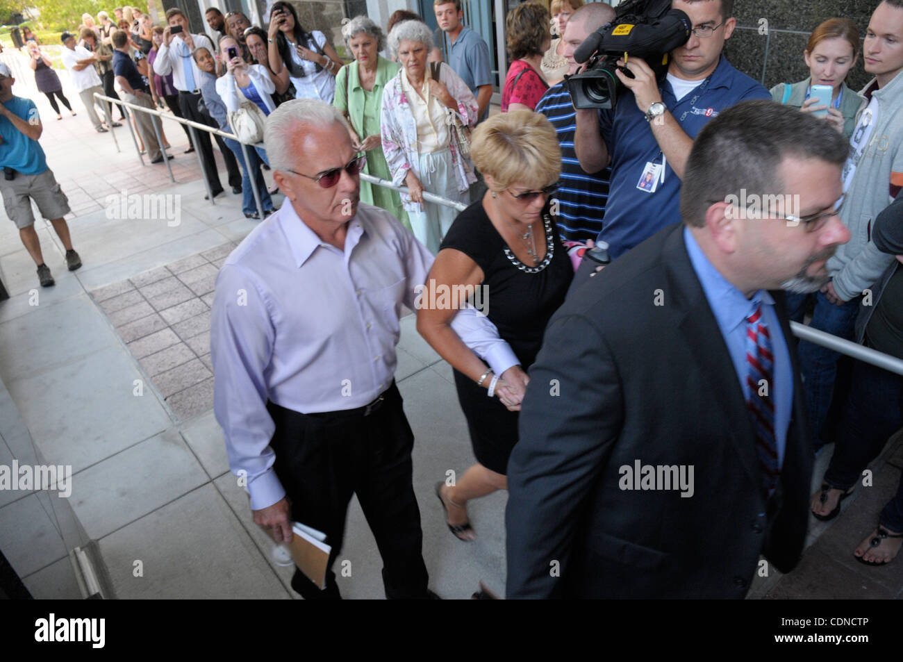 May 24, 2011 - Orlando, Florida, U.S. - GEORGE, left, and CINDY ANTHONY ...