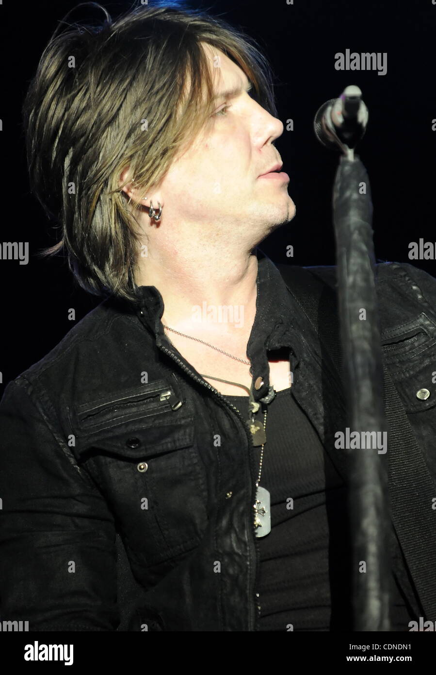 John Rzeznik, lead singer/guitarist and the Goo Goo Dolls performed a ...