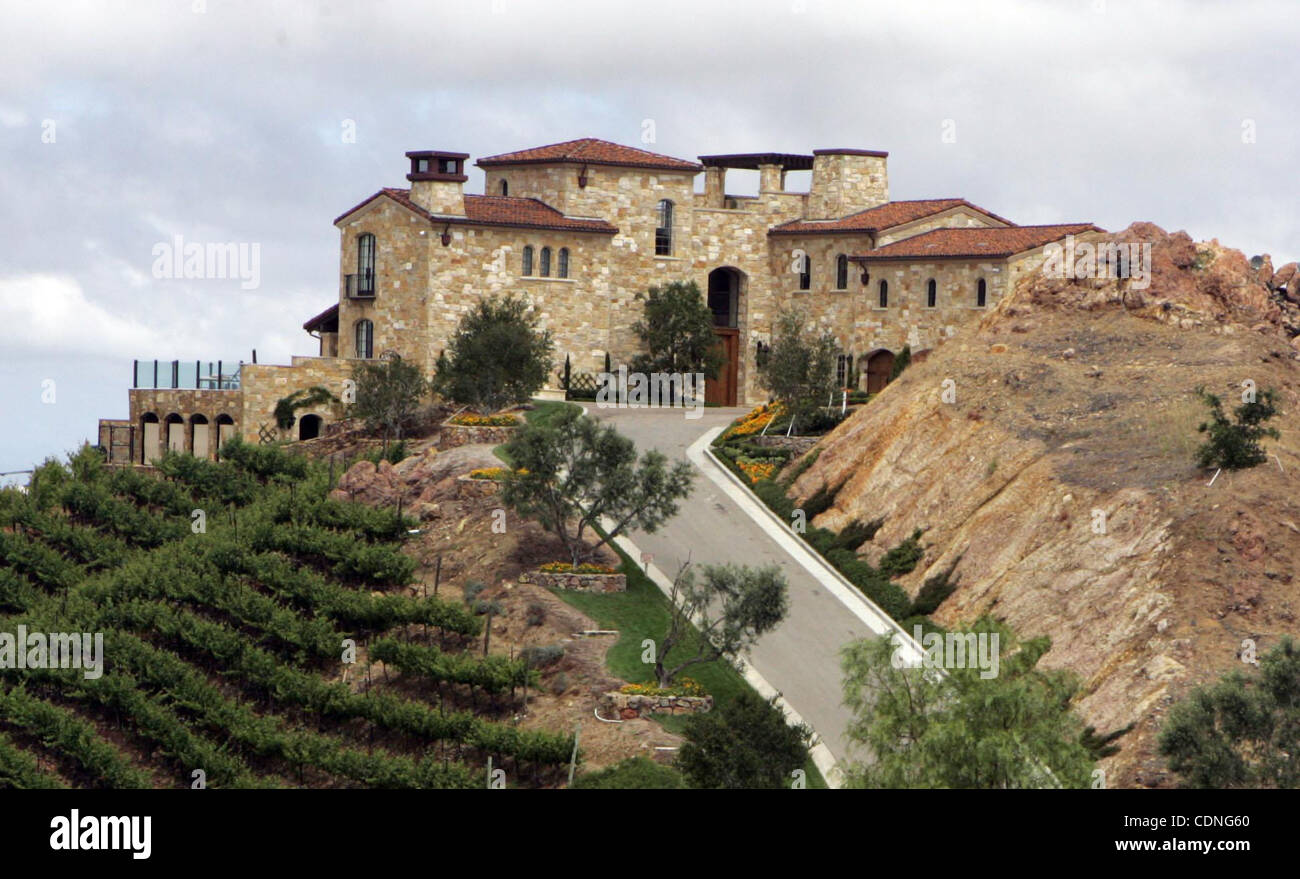 A view of Malibu Rocky Oaks Estate Vineyards at 340 Kanan Road. (Photo ...