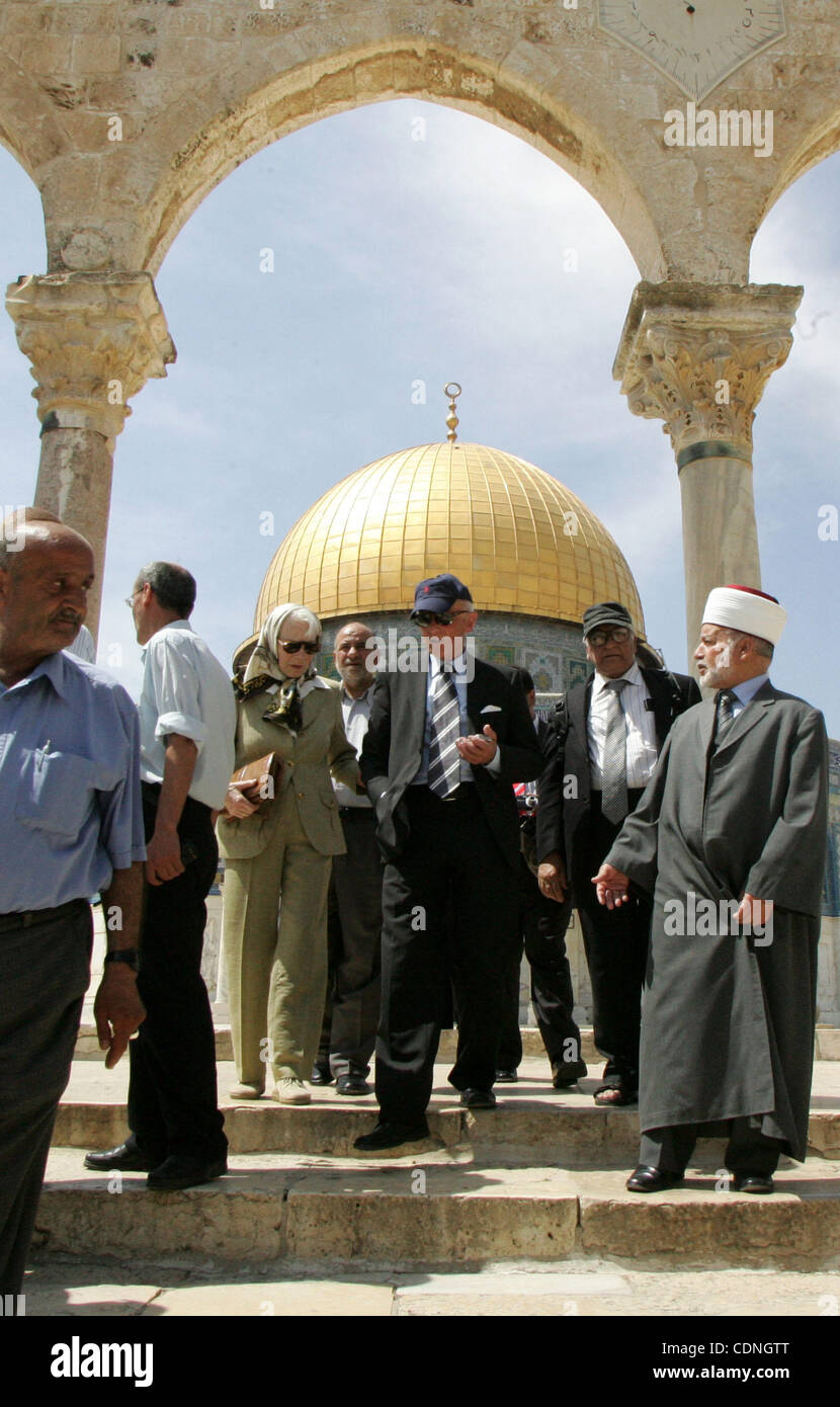 June 09, 2011 - Jerusalem, Israel - Palestinian Grand Mufti, MOHAMMED ...