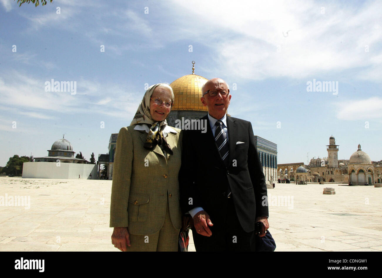 June 09, 2011 - Jerusalem, Israel - Palestinian Grand Mufti, MOHAMMED ...