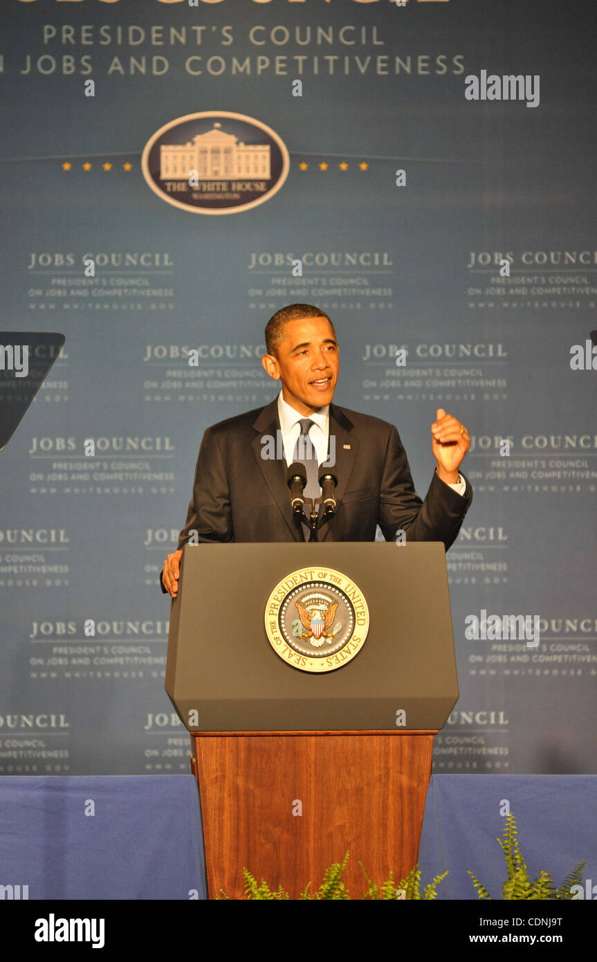 June 13, 2011 - Durham, North Carolina, USA - President BARACK OBAMA ...
