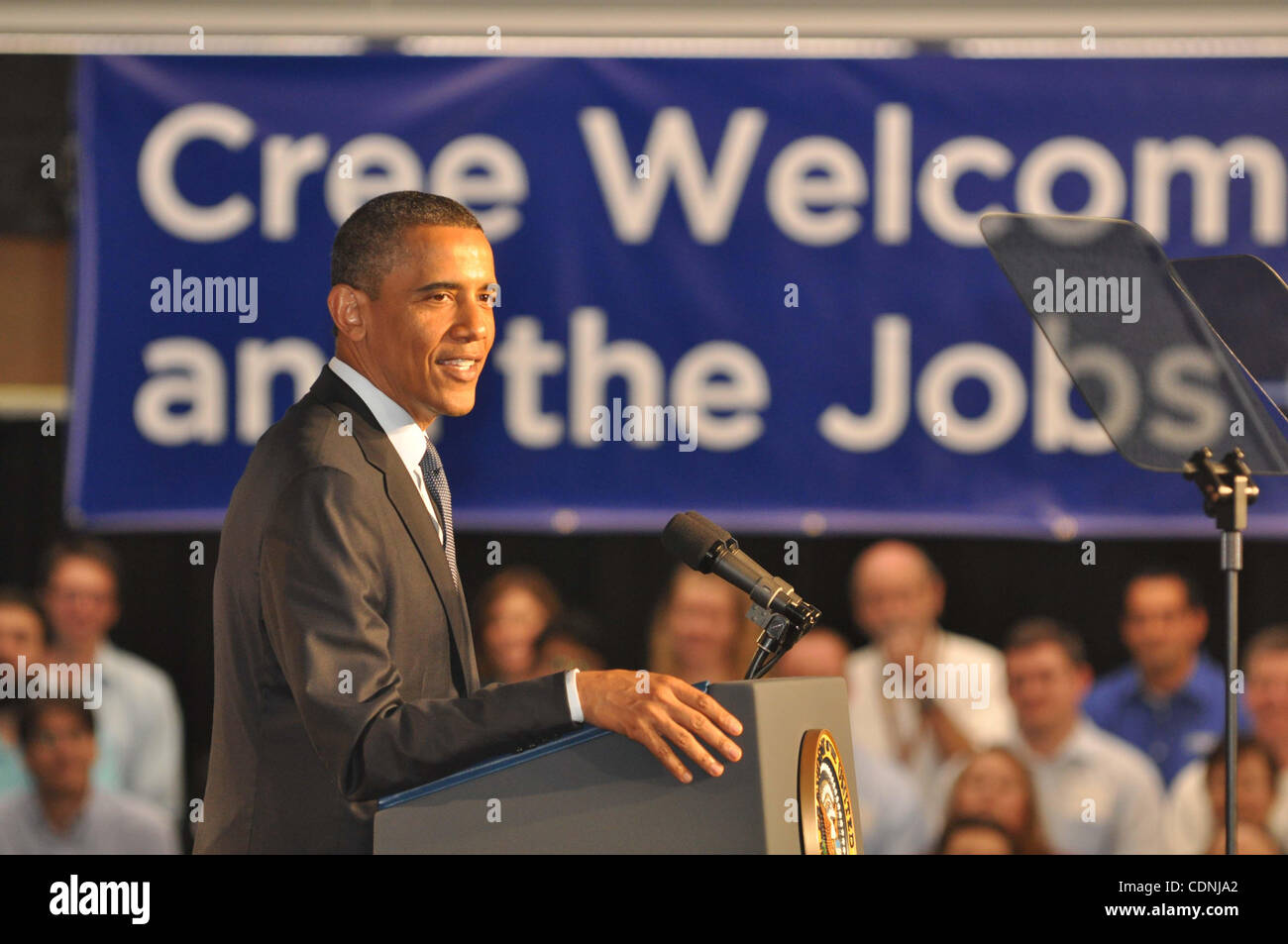 June 13, 2011 - Durham, North Carolina, USA - President BARACK OBAMA ...