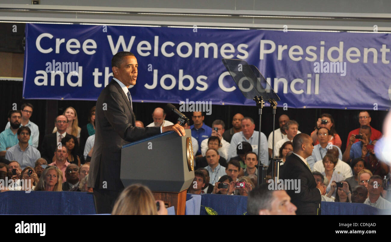 June 13, 2011 - Durham, North Carolina, USA - President BARACK OBAMA ...