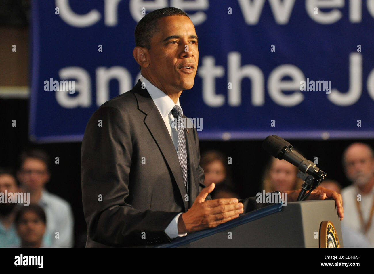 June 13, 2011 - Durham, North Carolina, USA - President BARACK OBAMA ...