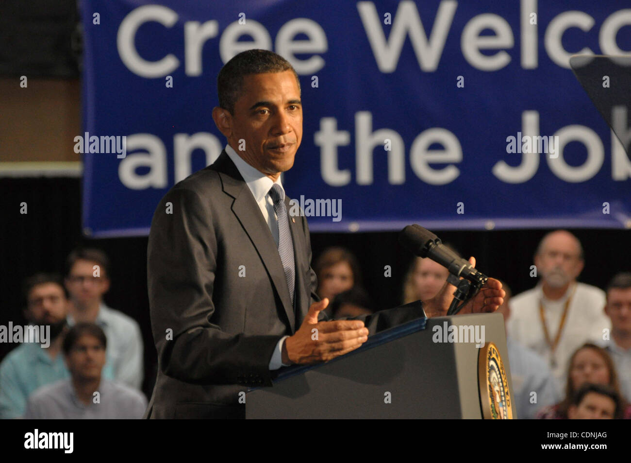 June 13, 2011 - Durham, North Carolina, USA - President BARACK OBAMA ...