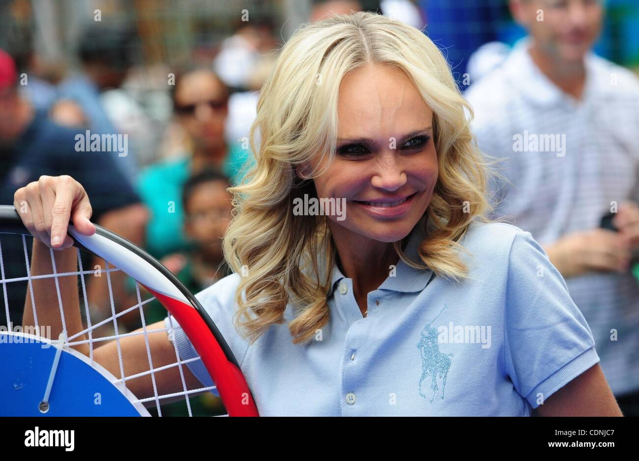 June 13, 2011 - Manhattan, New York, U.S. - KRISTIN CHENOWITH poses in ...