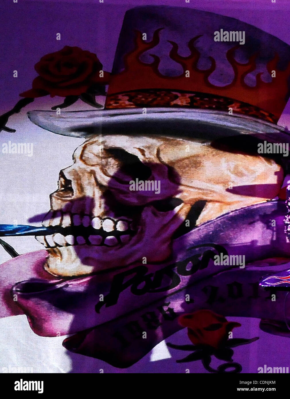 June 14,2011- Hollywood, California, USA. Lead singer of Poison Bret ...