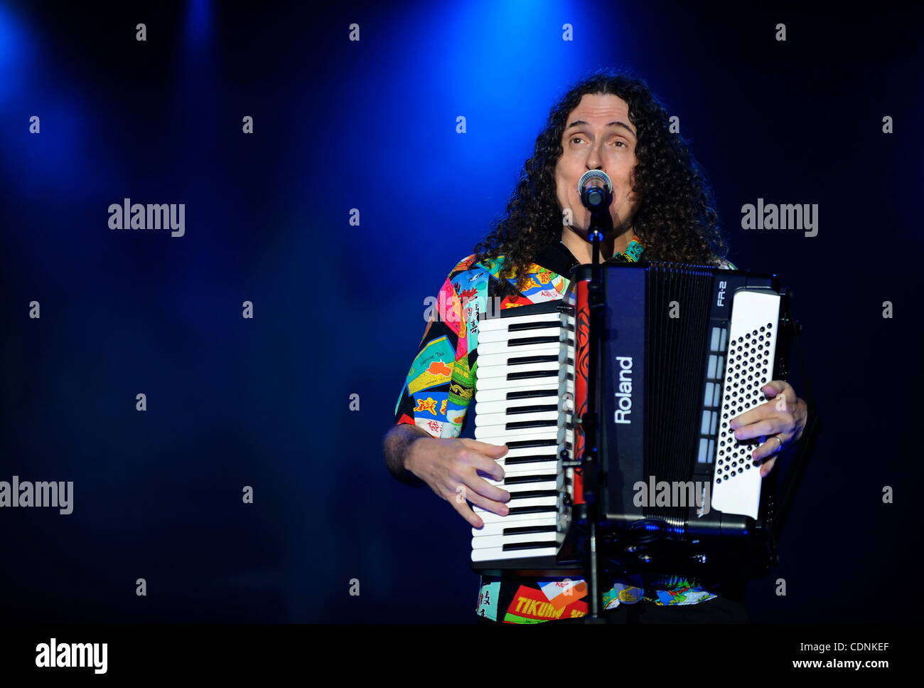 June 16, 2011 - Santa Ynez, California, U.S. - Comedy singer WEIRD AL ...