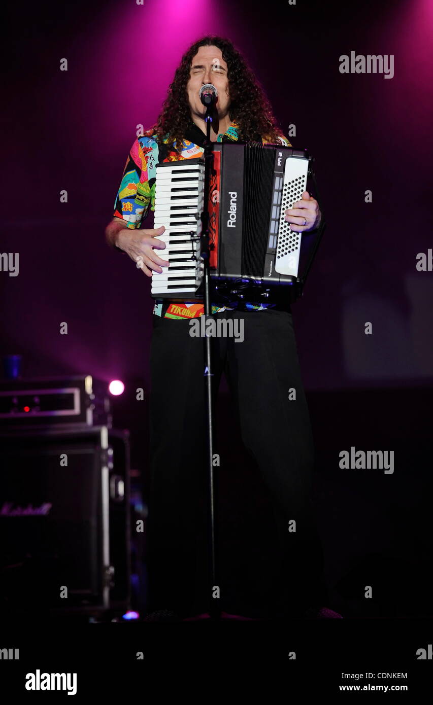June 16, 2011 - Santa Ynez, California, U.S. - Comedy singer WEIRD AL ...
