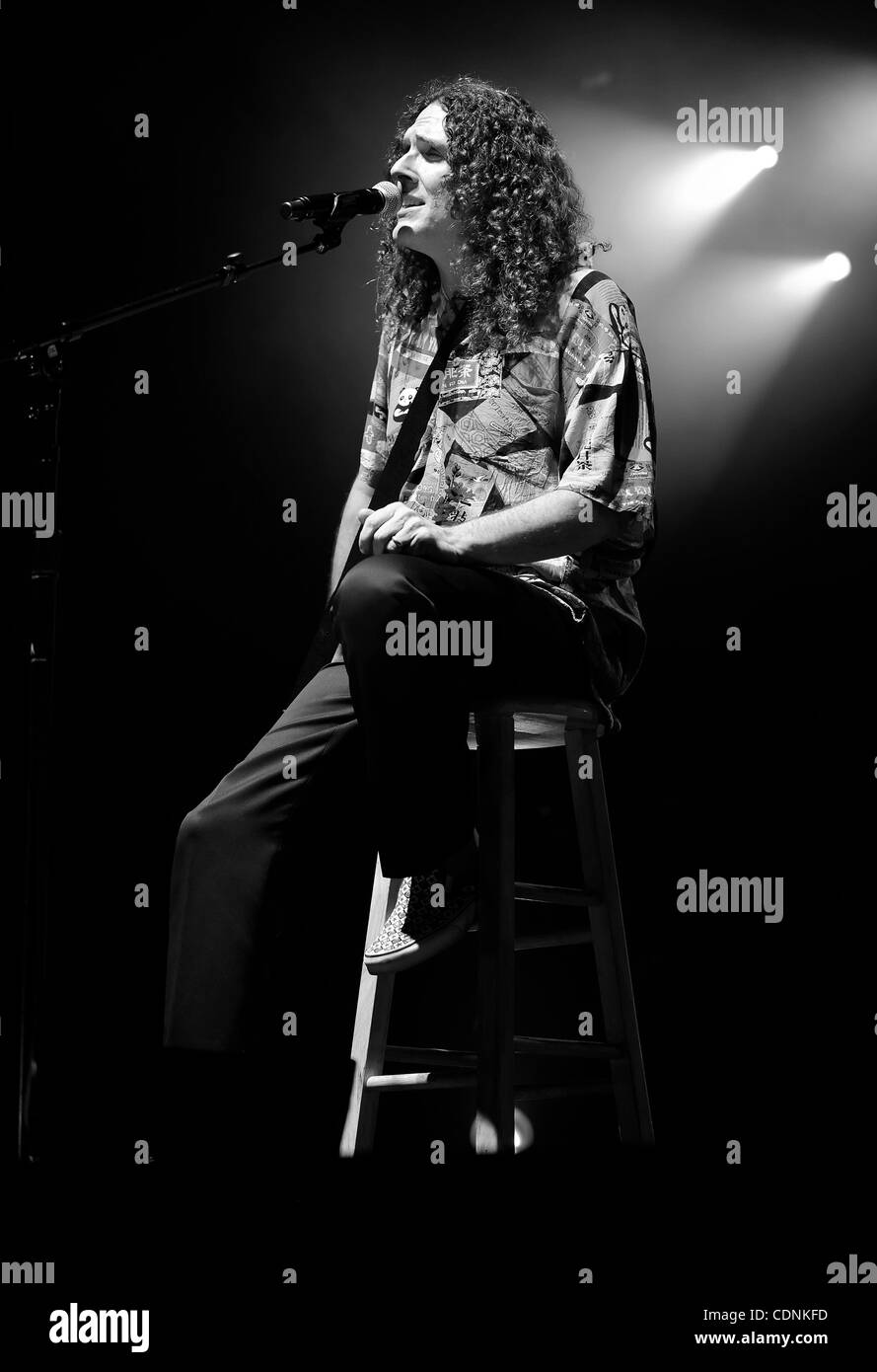 June 16, 2011 - Santa Ynez, California, U.S. - Comedy singer WEIRD AL ...