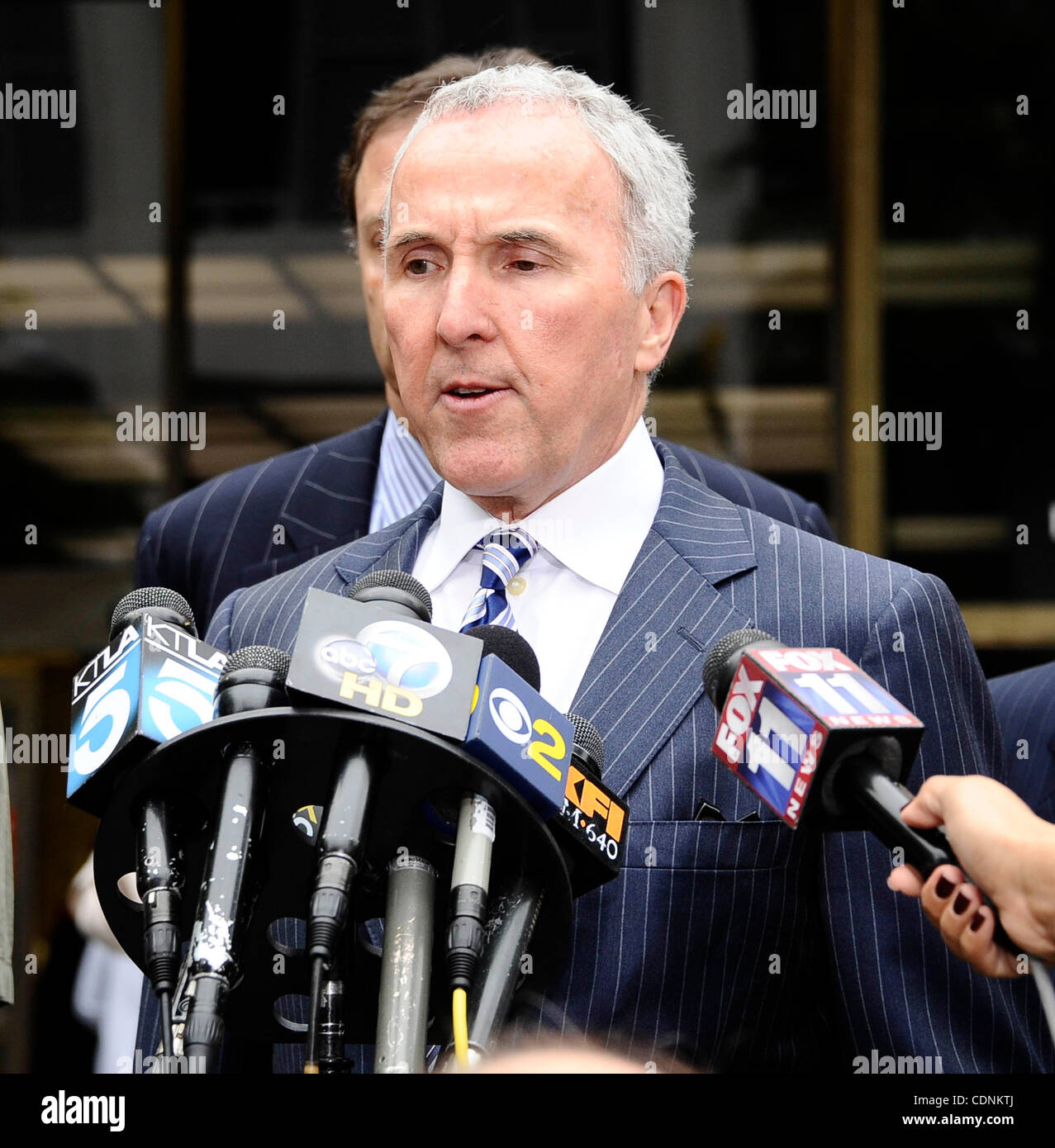 Frank mccourt and jamie mccourt hi-res stock photography and images - Alamy