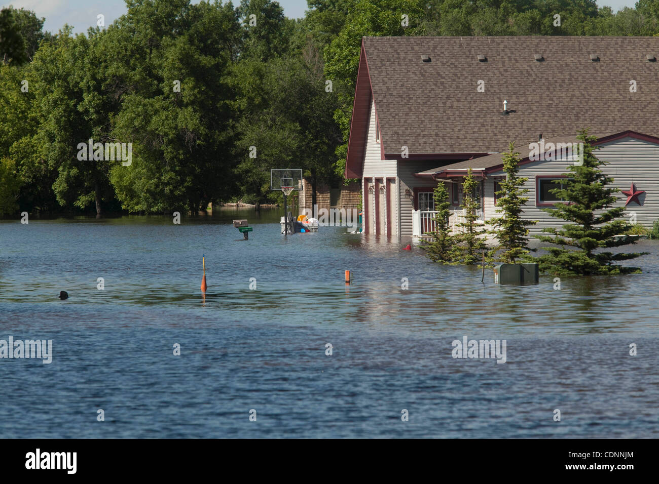 Souris river flood hi-res stock photography and images - Alamy