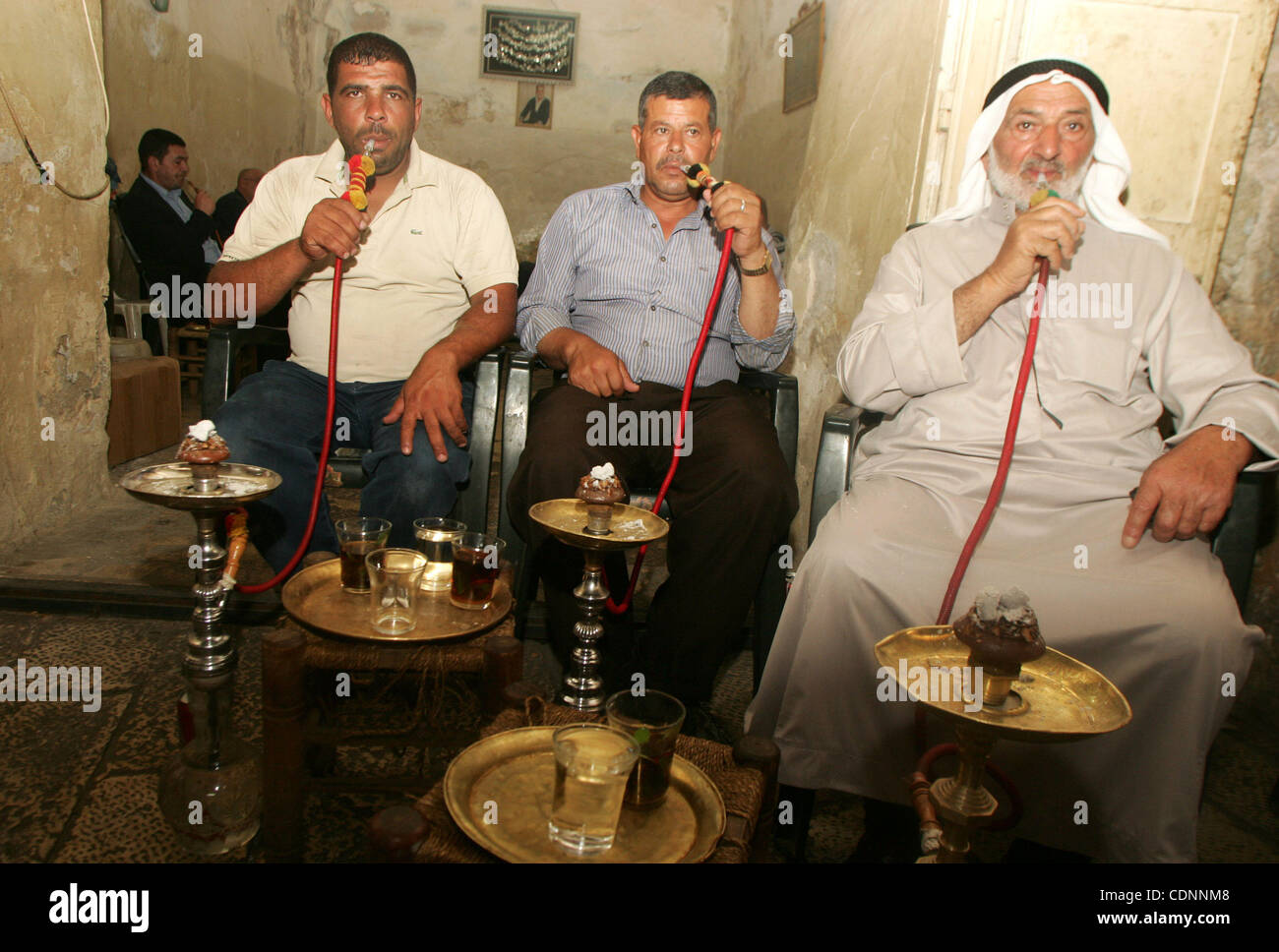 Jerusalem palestinian cafe hi-res stock photography and images - Alamy