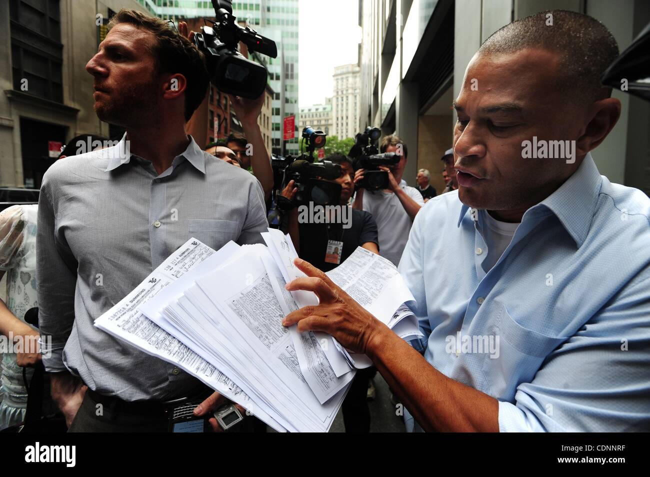 June 22, 2011 - Manhattan, New York, U.S. - FERNANDO MATEO, head of the ...