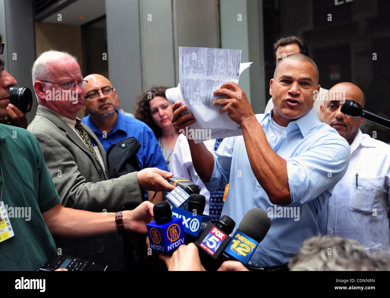 June 22, 2011 - Manhattan, New York, U.S. - FERNANDO MATEO, head of the ...