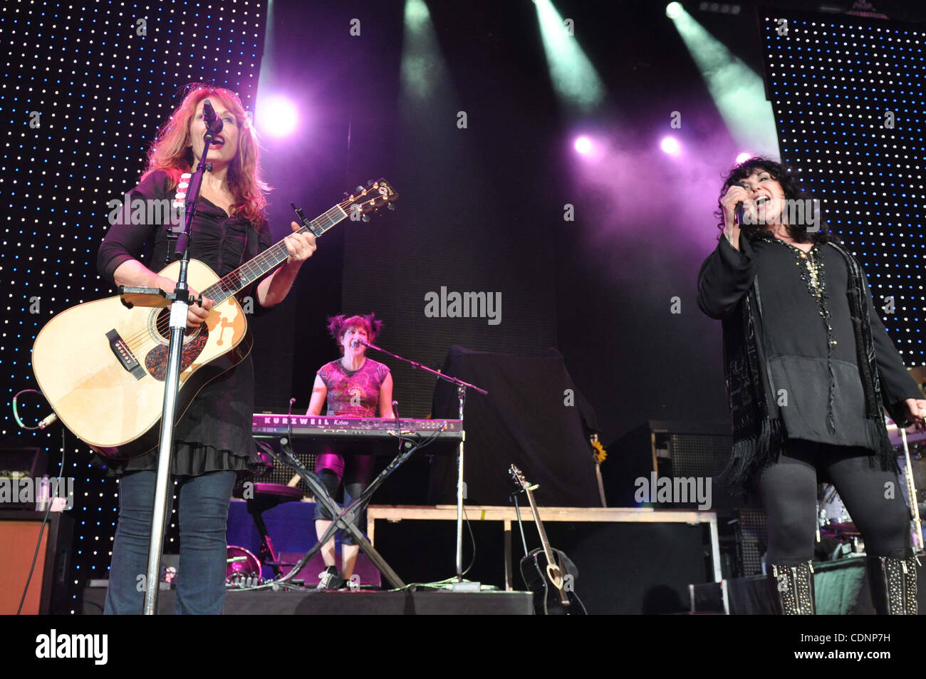 Jun 24, 2011 - Raleigh, North Carolina, U.S. - Singers ANN WILSON and ...