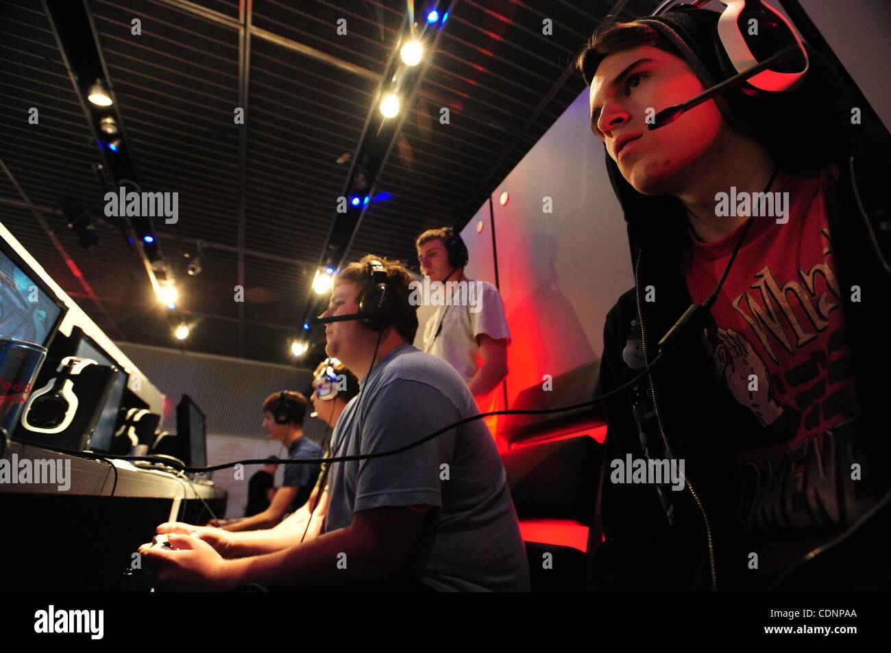 June 24, 2011 - Manhattan, New York, U.S. - Gamer Austin McCleary, 17 ...