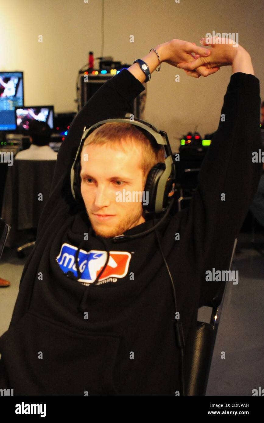 June 24, 2011 - Manhattan, New York, U.S. - Gamer Mike Cavanaugh ...