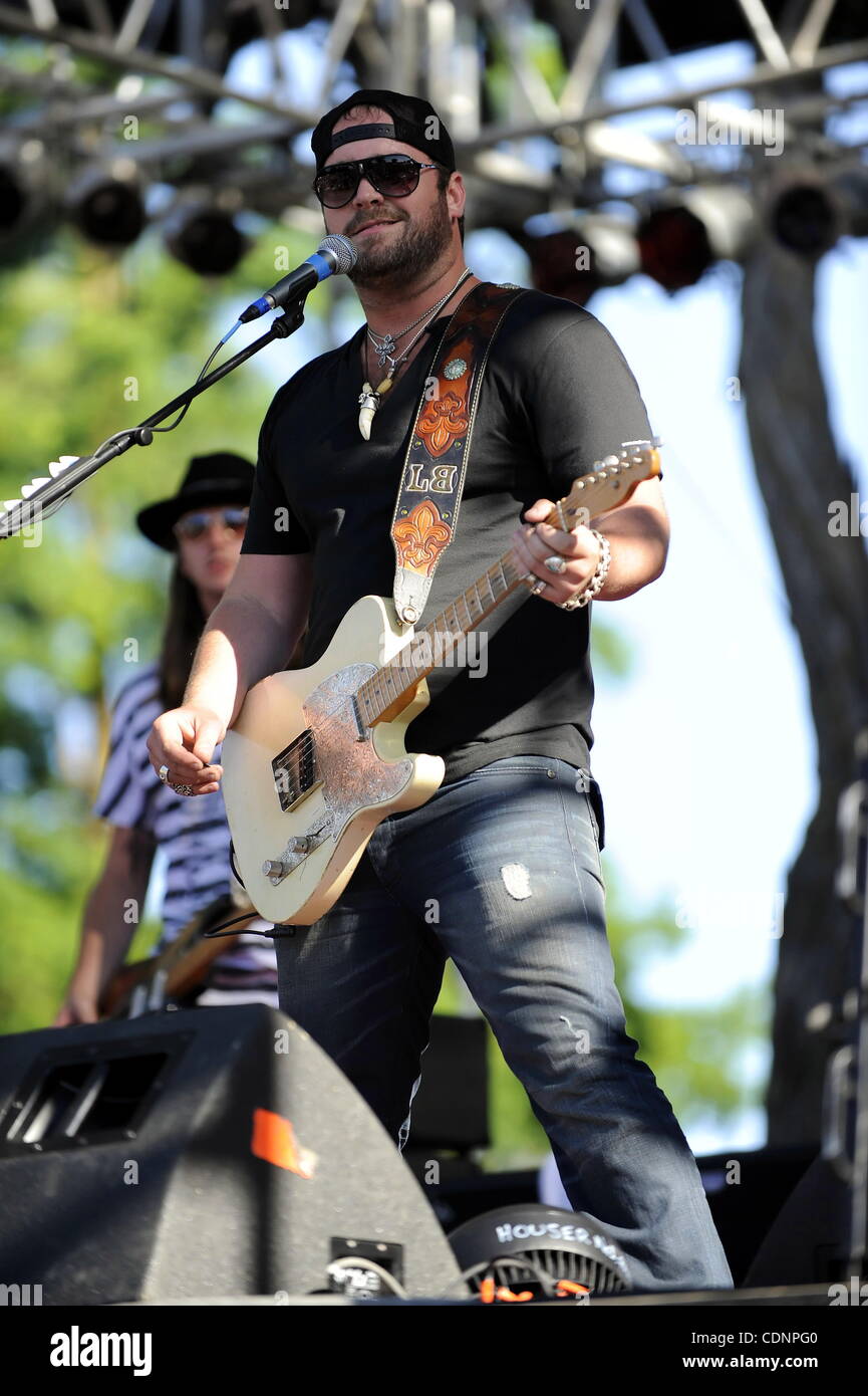 Country music recording artist Lee Brice played a live concert during ...