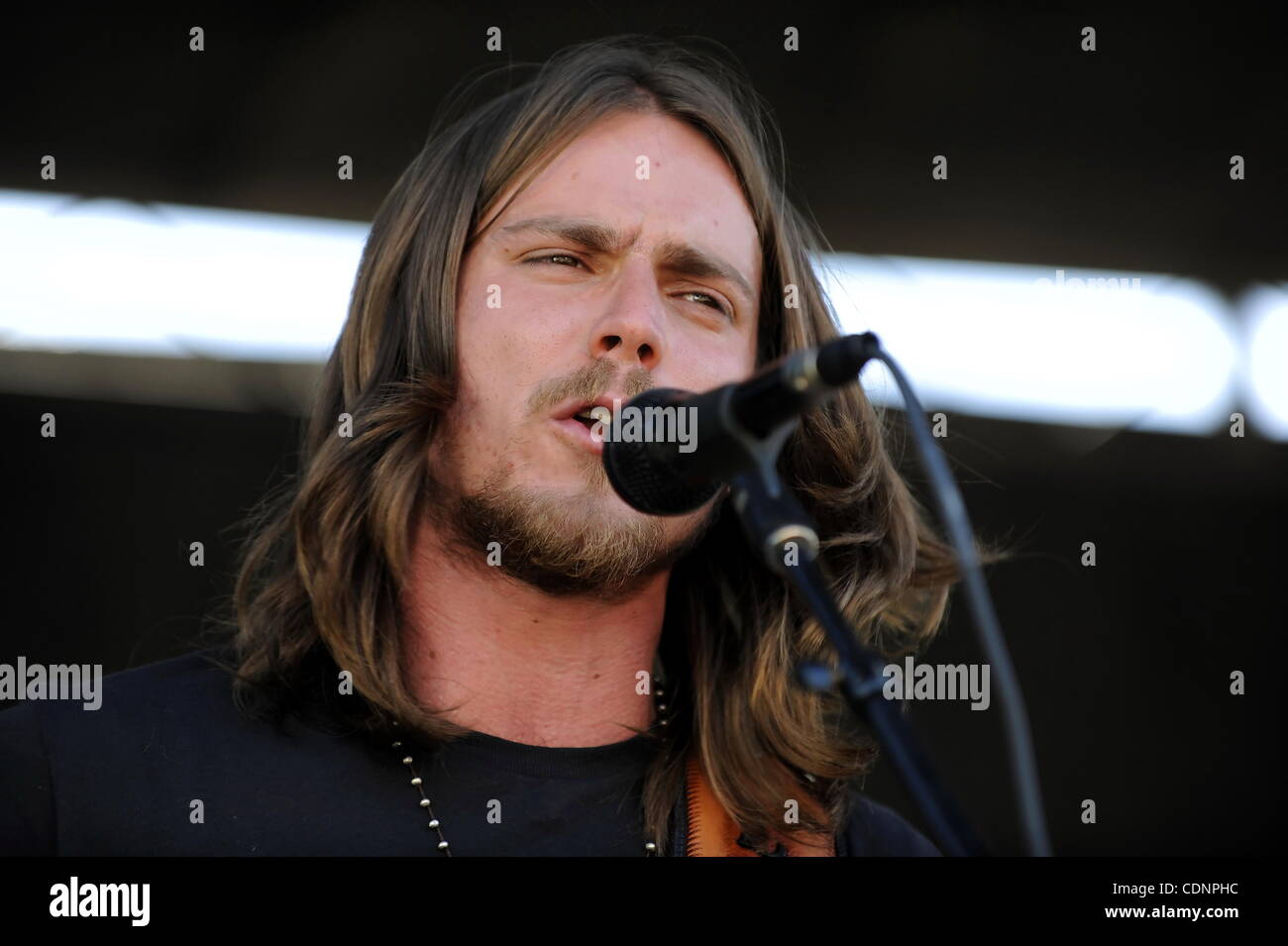 Country music recording artist and son of Willie Nelson, Lukas Nelson ...