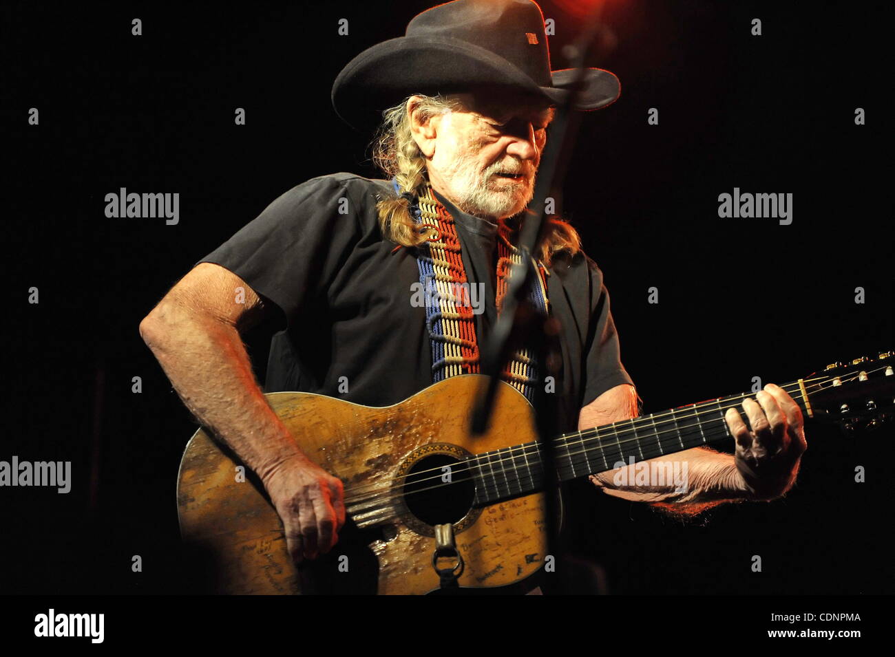 Country music legend Willie Nelson played a live concert during the ...