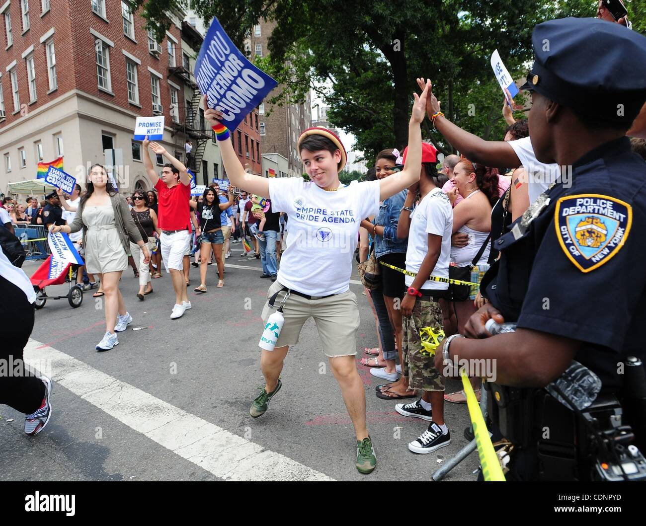 June 26, 2011 - Manhattan, New York, U.S. - 42nd Annual LGBT Pride ...