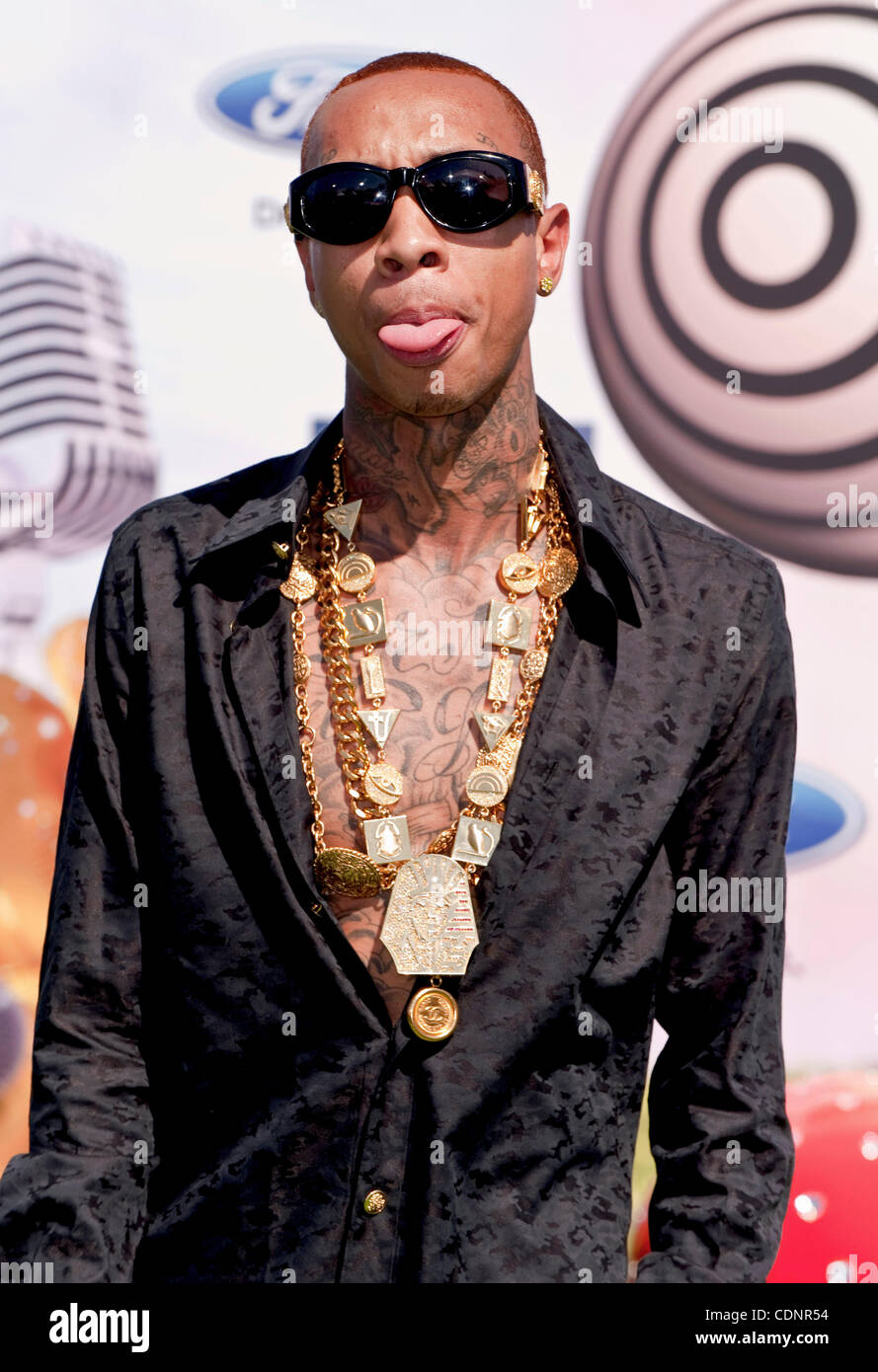 June 26, 2011 - Los Angeles, California, USA - Tyga arrives for the BET ...