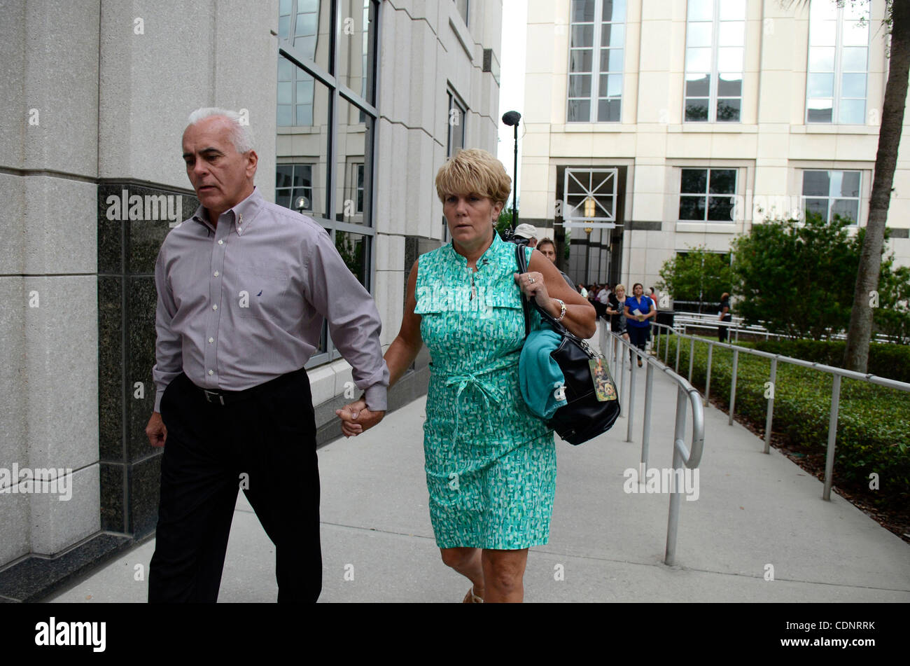 June 27, 2011 - Orlando, Florida, U.S. - GEORGE ANTHONY, left, and ...