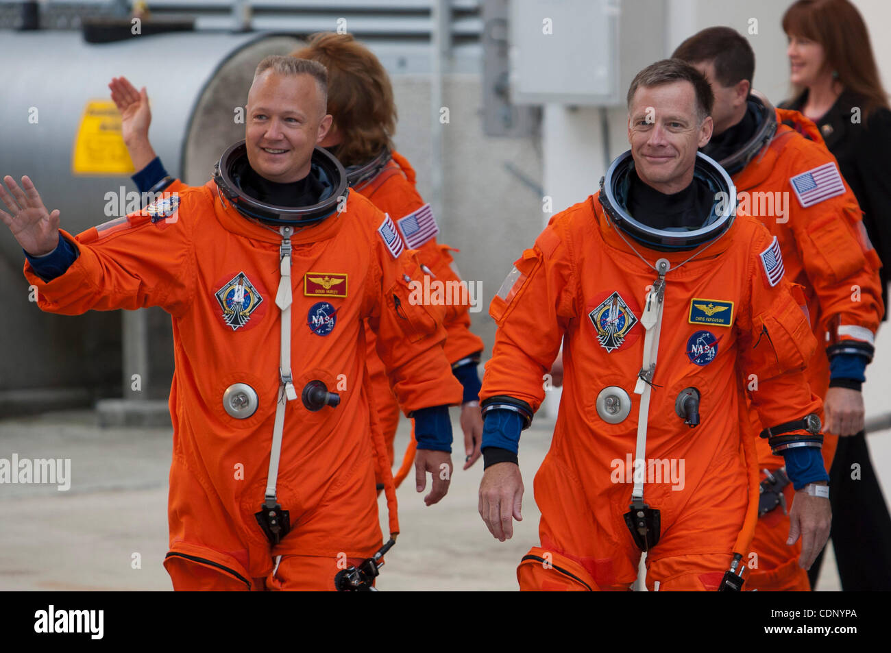 July 8, 2011: Space Shuttle Atlantis STS-135, pilot Doug Hurley and ...
