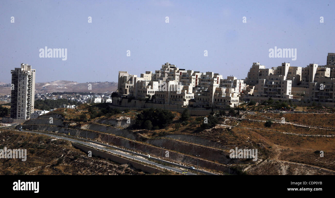 A part of jewish settlement of Harmoun Hanatsave near the Arab ...