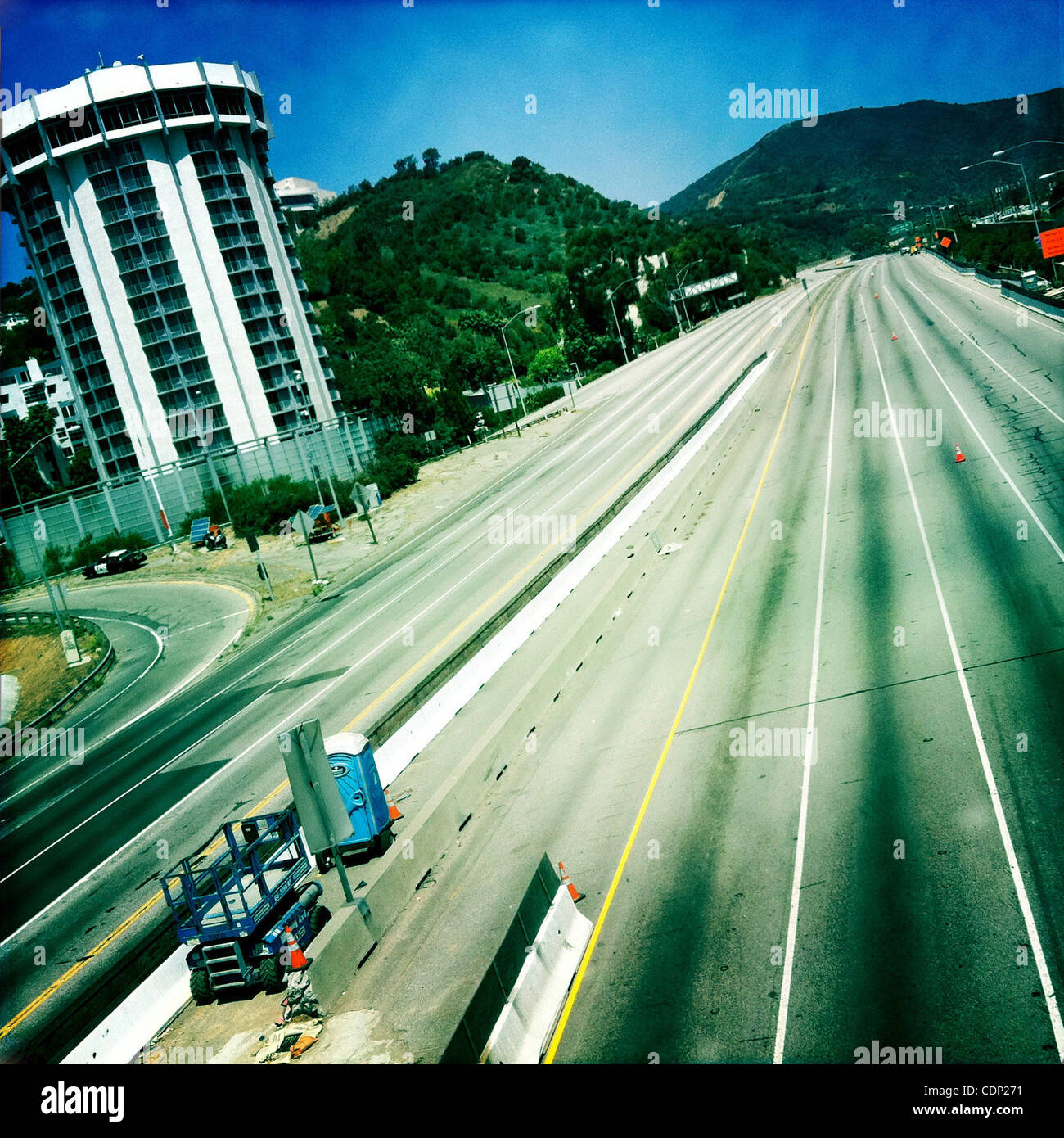 Closed freeways hi-res stock photography and images - Alamy