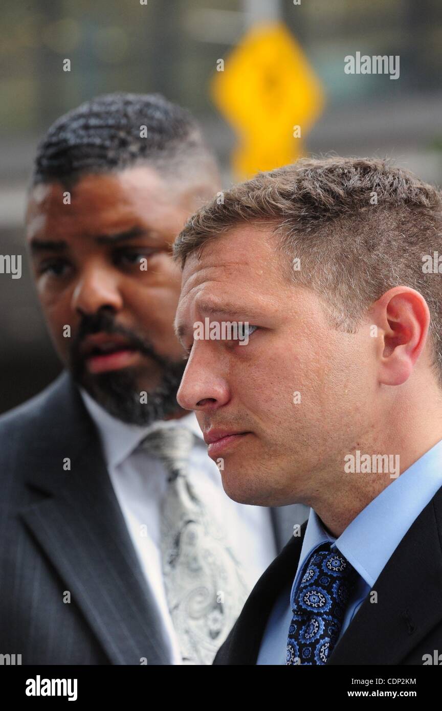 July 18, 2011 - Manhattan, New York, U.S. - Attorneys PIERRE BAZILE (L ...