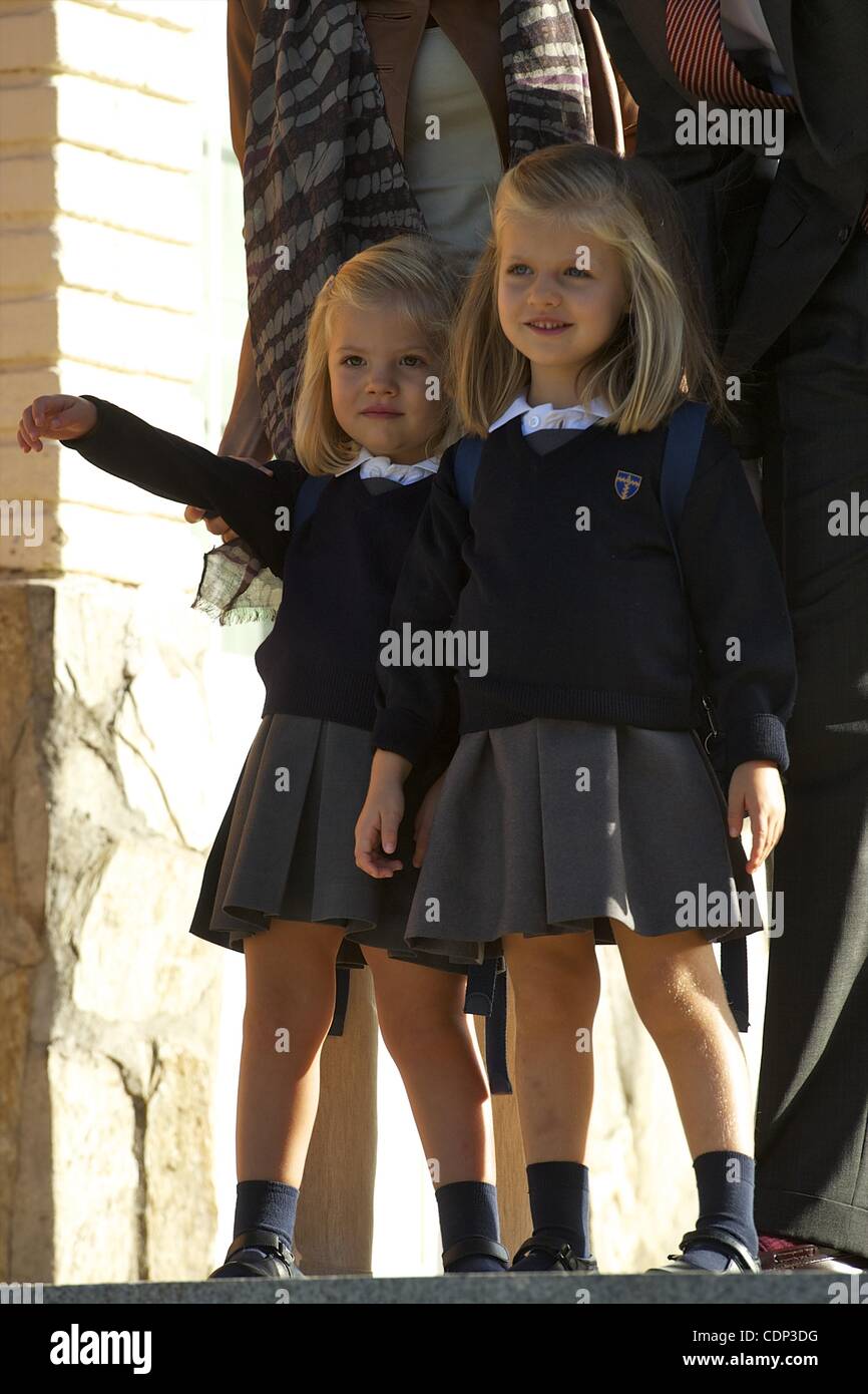 May 17, 2011 - Madrid, Madrid, Spain - Princess Leonor and Princess ...