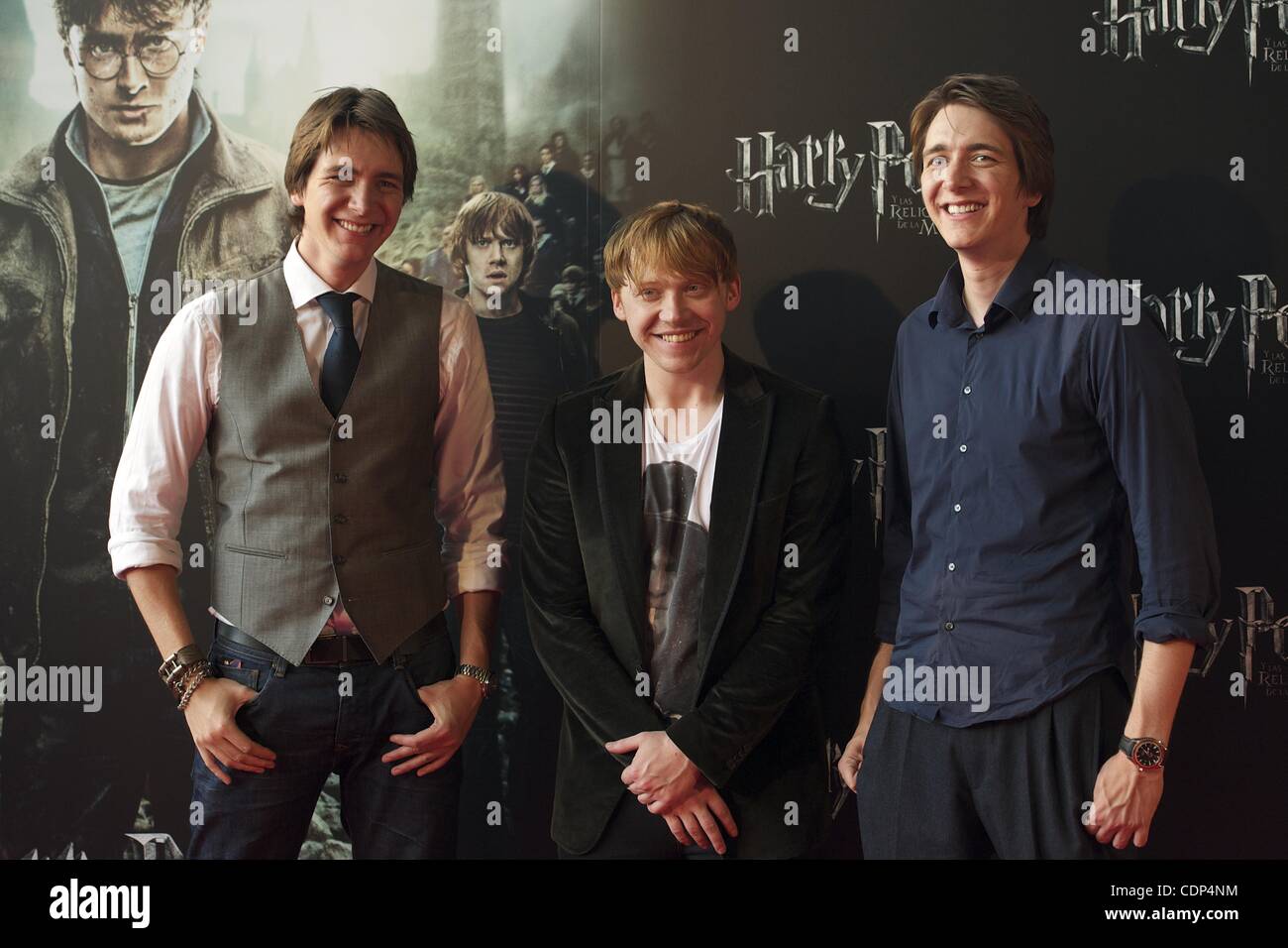 Rupert grint and james hi-res stock photography and images - Alamy