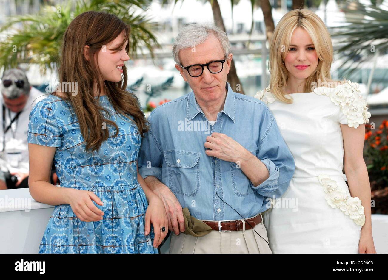 May 11, 2011 - Hollywood, California, U.S. - LEA SEYDOUX, WOODY ALLEN ...
