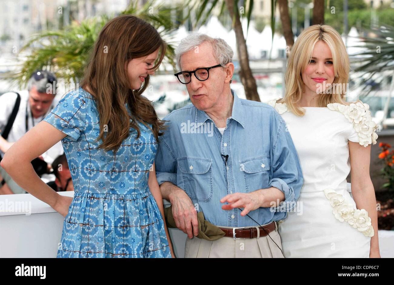 May 11, 2011 - Hollywood, California, U.S. - LEA SEYDOUX, WOODY ALLEN ...