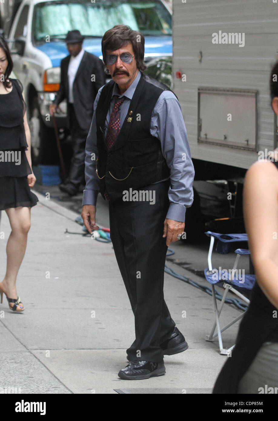 July 7, 2011 - New York, NY, U.S - Al Pacino on the set of the Phil ...