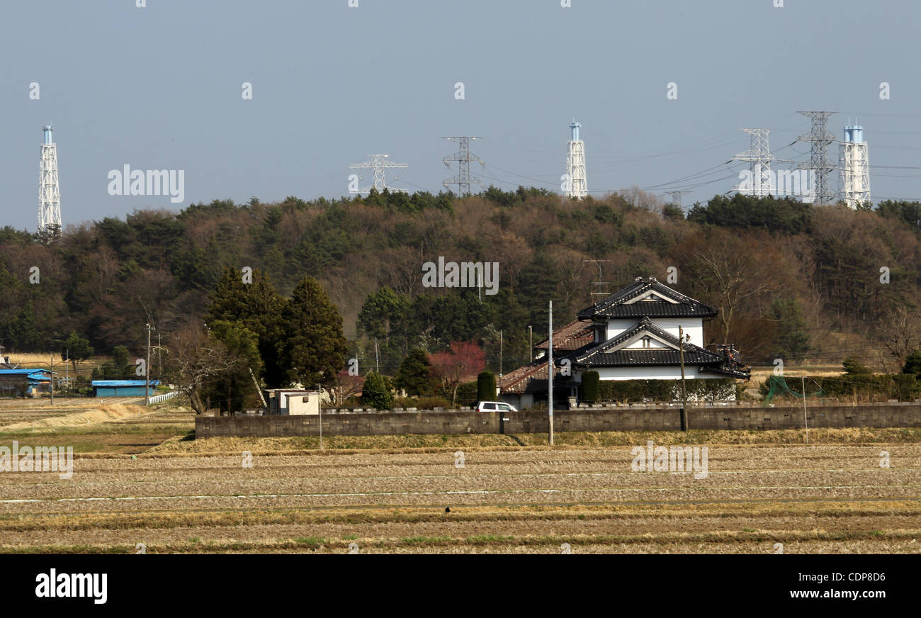 Apr. 16, 2011 - Futaba, Japan - A general view of the Fukushima Daiichi ...