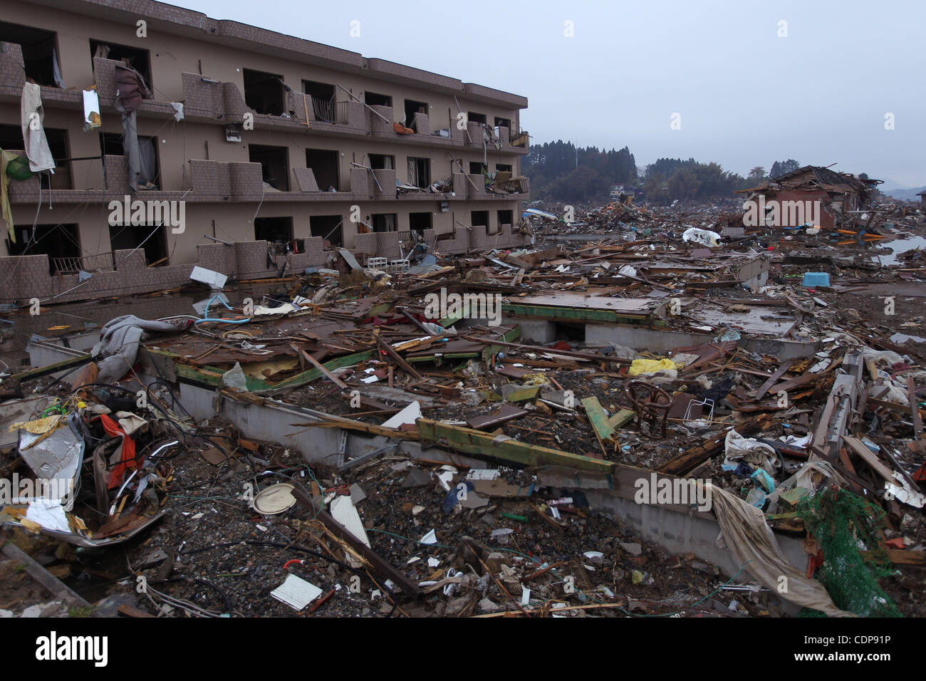 Kesennuma earthquake hi-res stock photography and images - Alamy