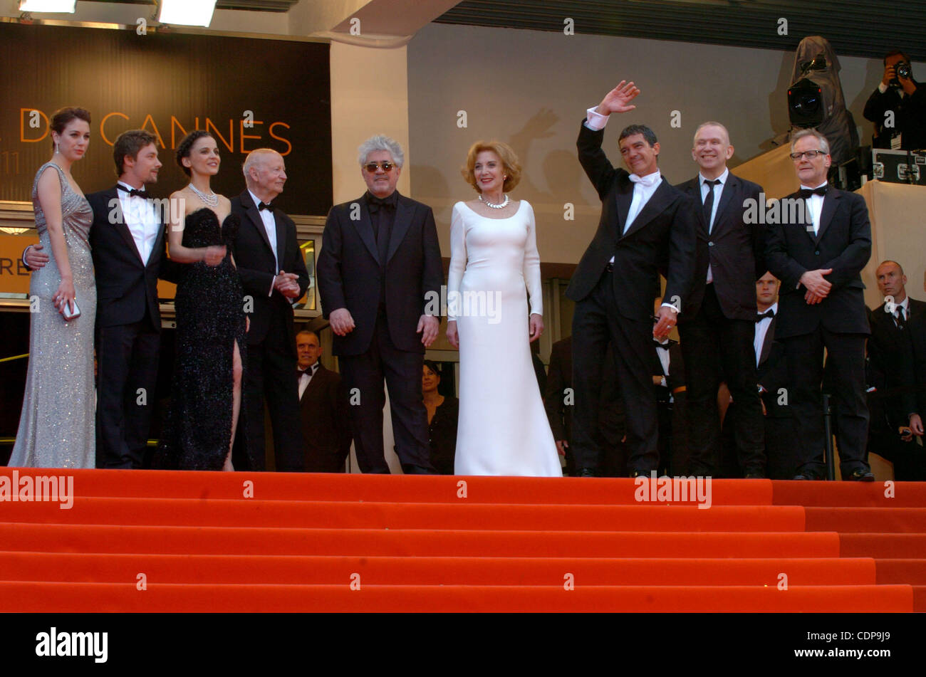 Jean Paul Gaultier, actress Marisa Paredes, actor Antonio Banderas ...