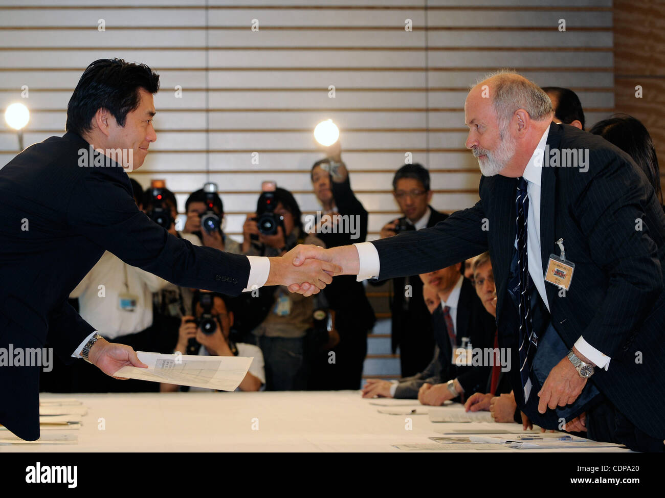June 1, 2011 - Tokyo, Japan - IAEA fact-finding team leader Mike ...