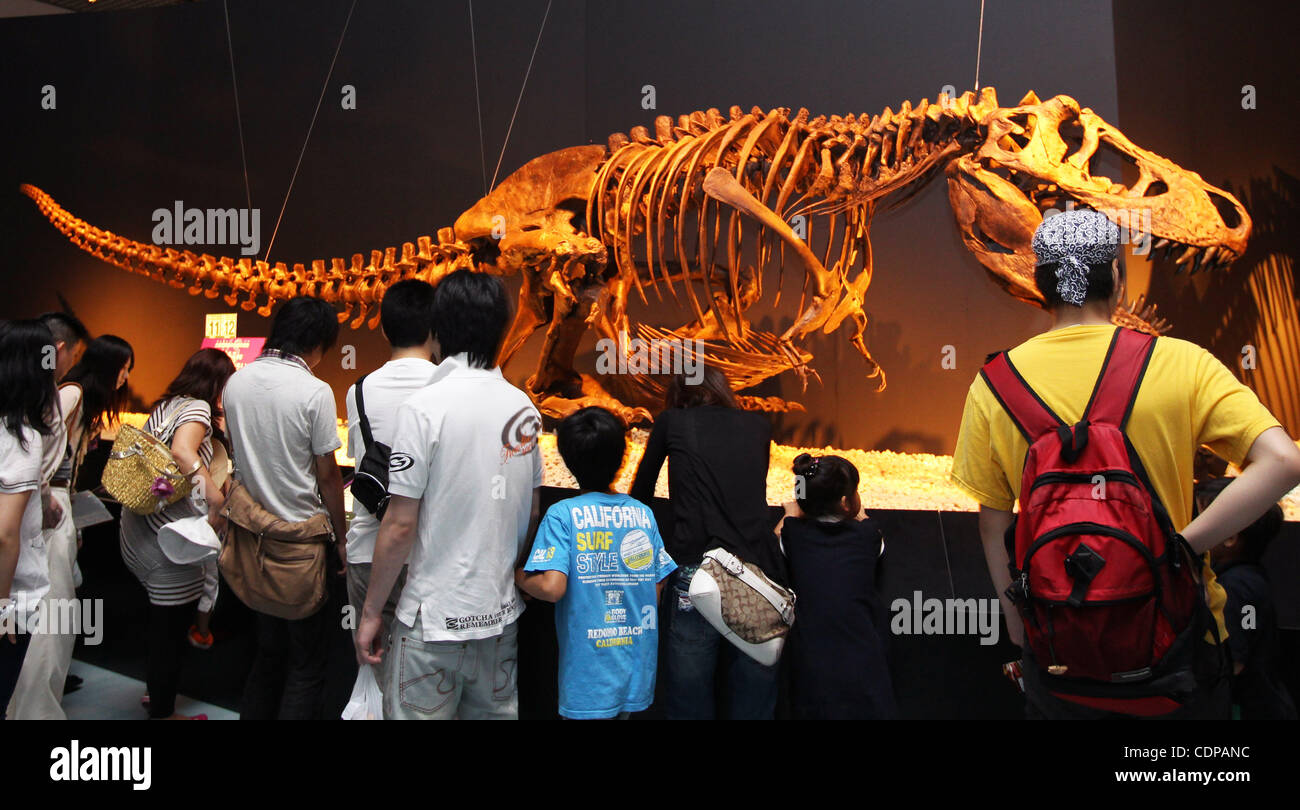 July 2, 2011 - Tokyo, Japan - Visitors look at the world's largest ...